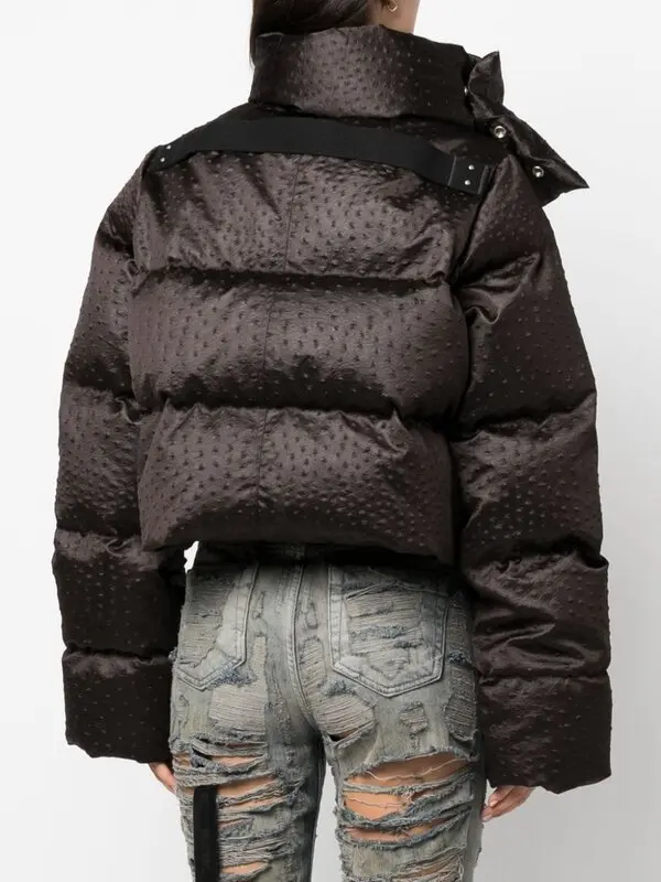 Rick Owens Funnel-neck Puffer Jacket