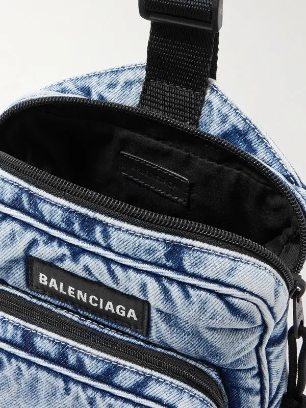 Balenciaga Explorer Nylon-twill Messenger Bag