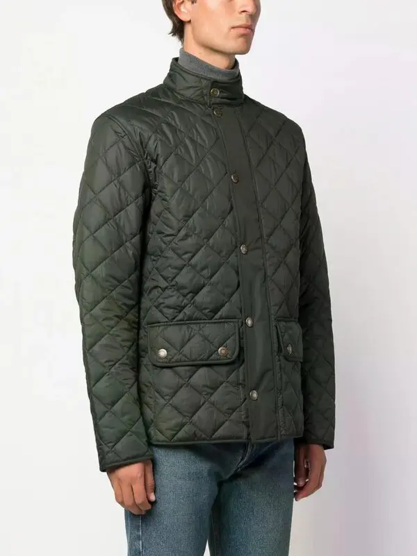 Barbour Quilted Button-up Jacket