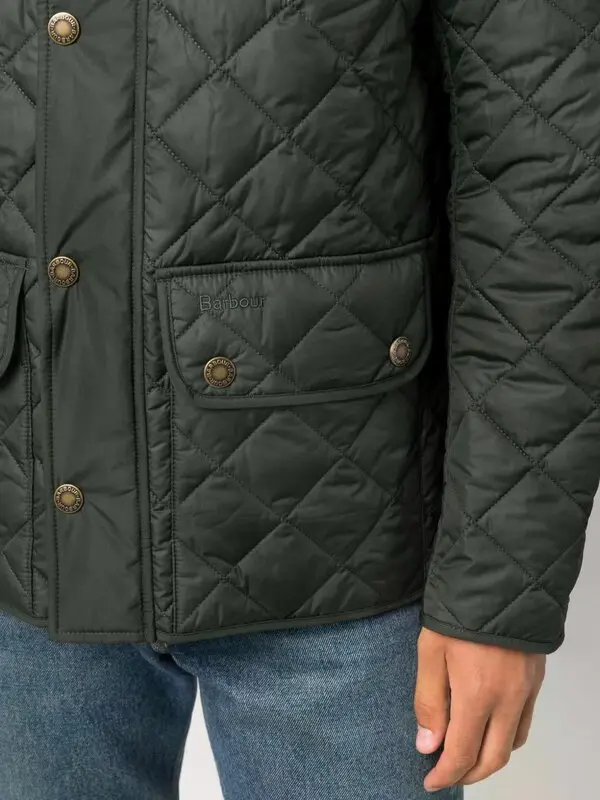 Barbour Quilted Button-up Jacket
