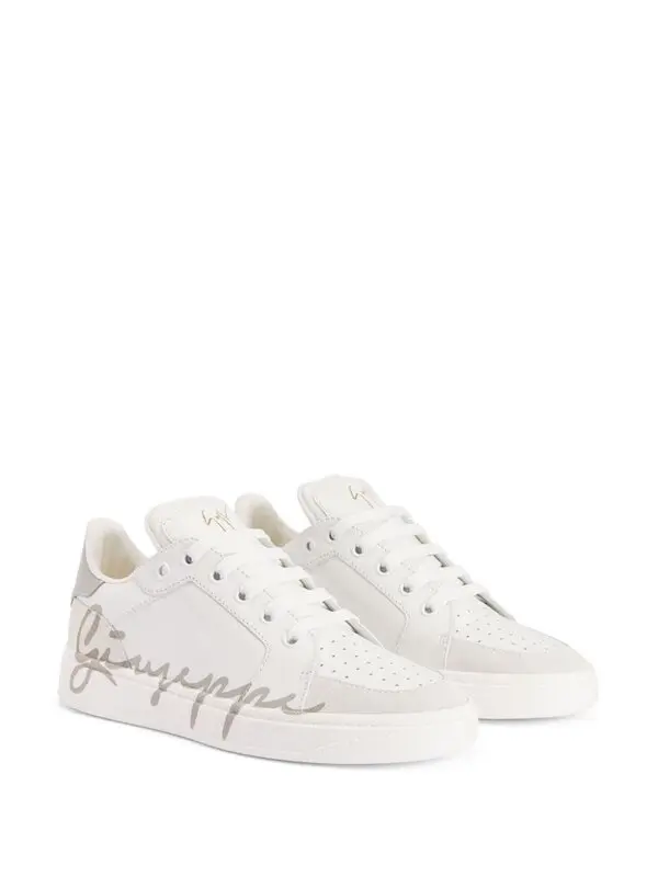 GIUSEPPE ZANOTTI Logo-print Sneakers