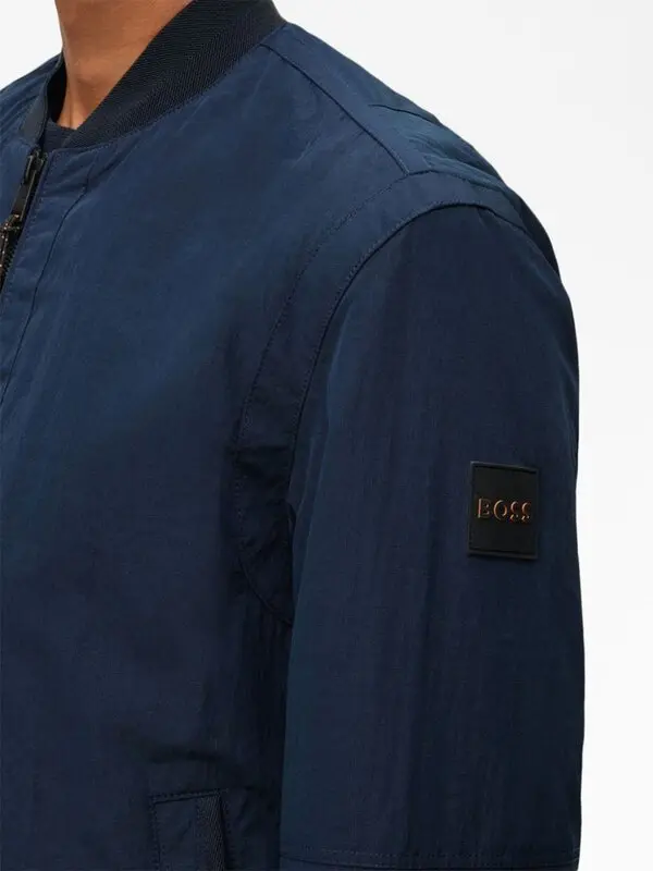 BOSS Othmar Logo-patch Bomber Jacket
