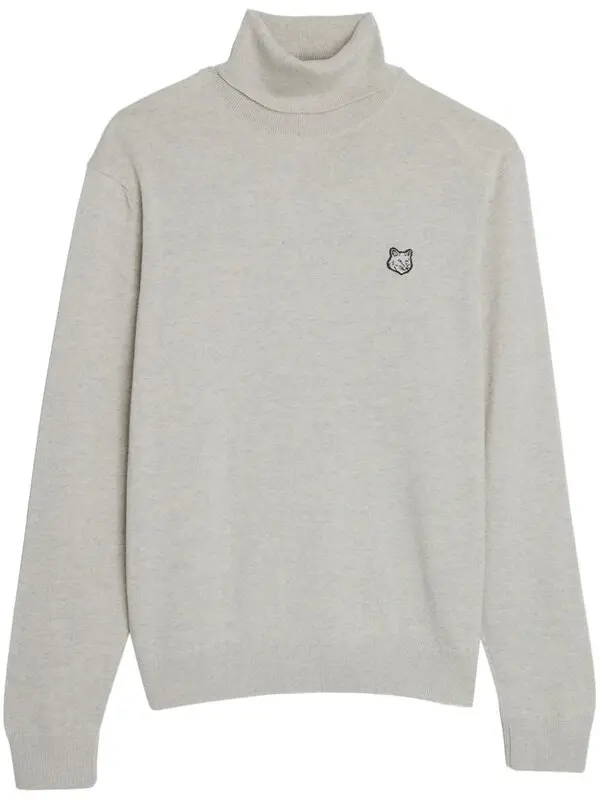 Maison Kitsuné Roll-neck Wool Jumper