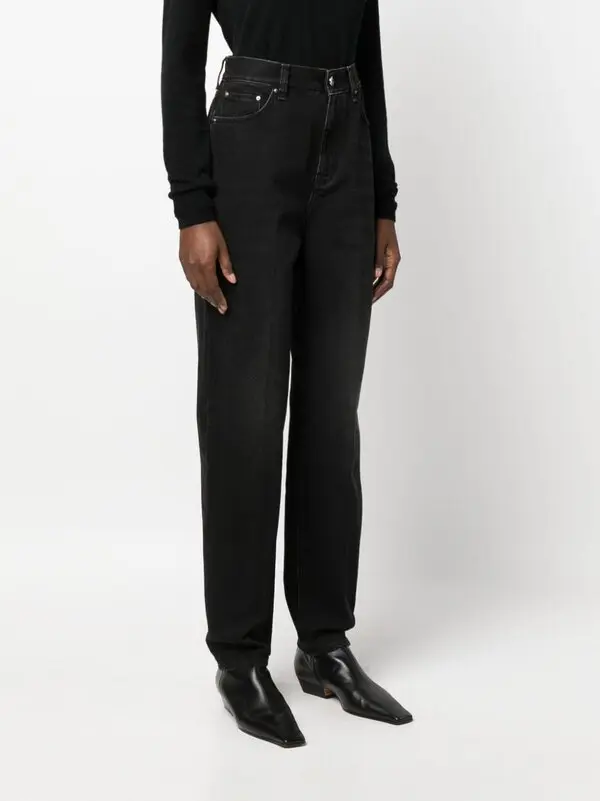 TOTEME Tapered-leg Jeans - Black