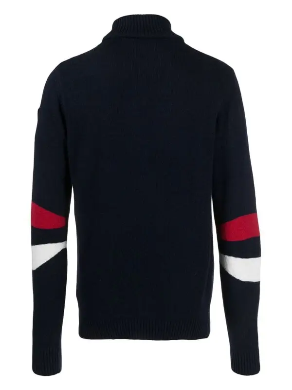 Rossignol Signature Roll-neck Sweater - Blue