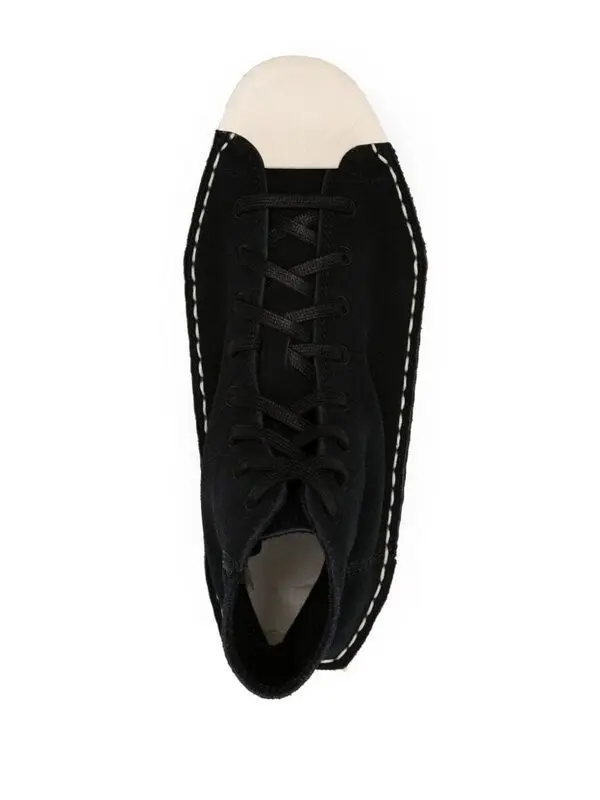 Y3 Lace-up Platform Sneakers - Black