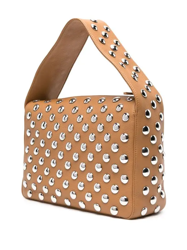 Khaite Elena Studded Shoulder Bag