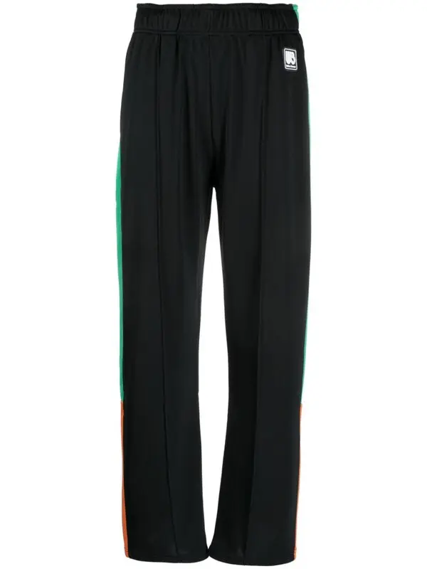 WALES BONNER Logo-patch Track Pants - Black