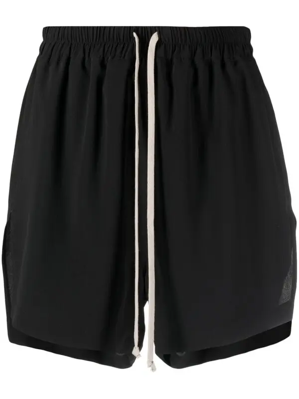 Rick Owens Wide-leg Short - Black