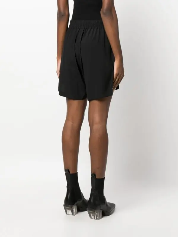 Rick Owens Wide-leg Short - Black