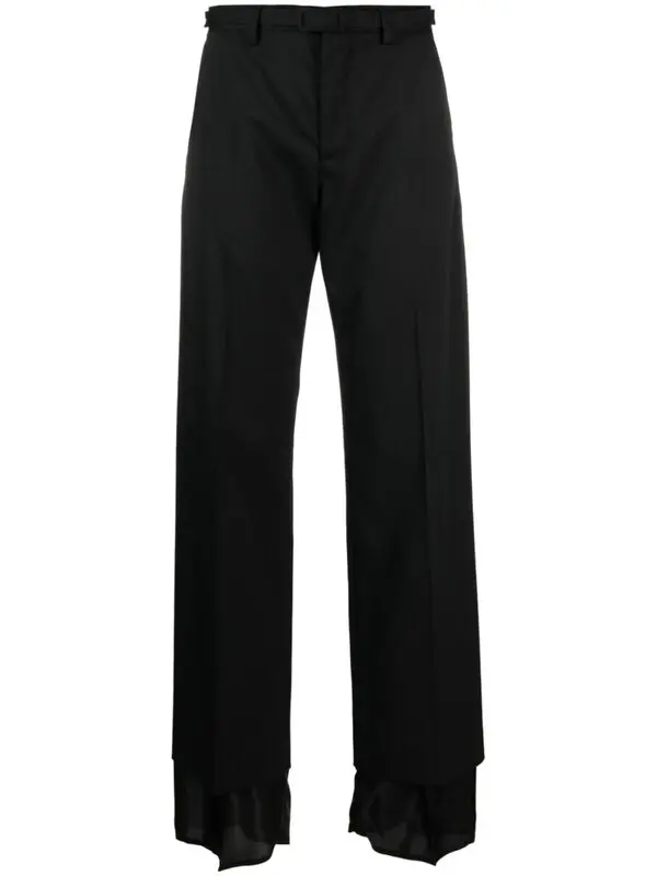 MAISON MARGIELA High-waisted Flared Trousers