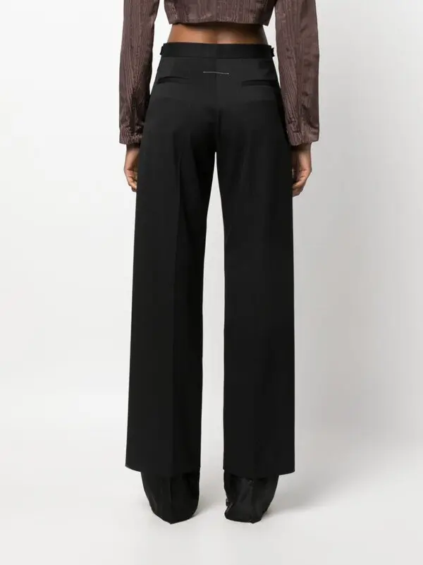 MAISON MARGIELA High-waisted Flared Trousers