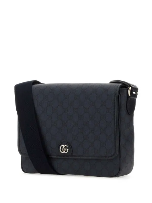 Gucci Ophidia Gg Medium Shoulder Bag Blue Editorialist