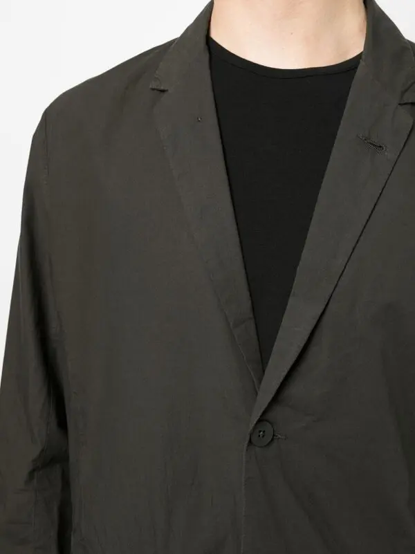 Transit Narrow-lapels Cotton Blazer
