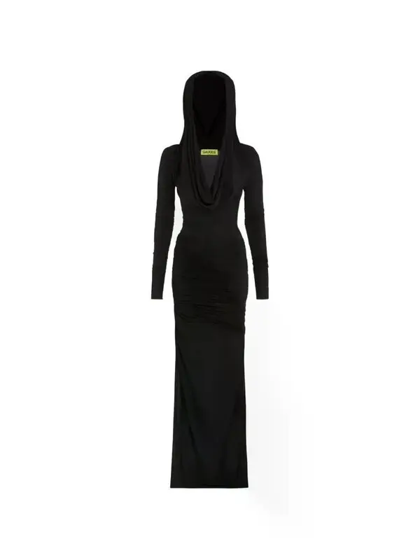 Gauge81 Elos Draped Maxi Dress