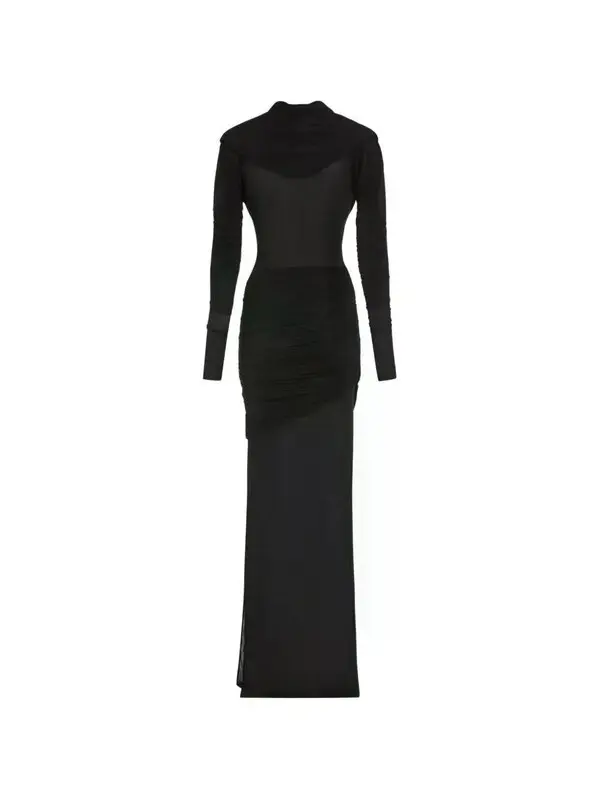 Gauge81 Elos Draped Maxi Dress