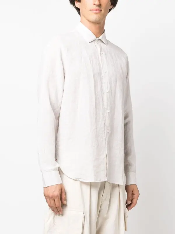 Orlebar Brown Giles Linen Shirt - Neutrals