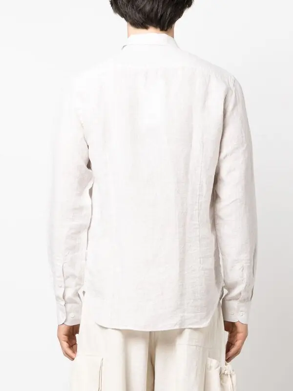 Orlebar Brown Giles Linen Shirt - Neutrals