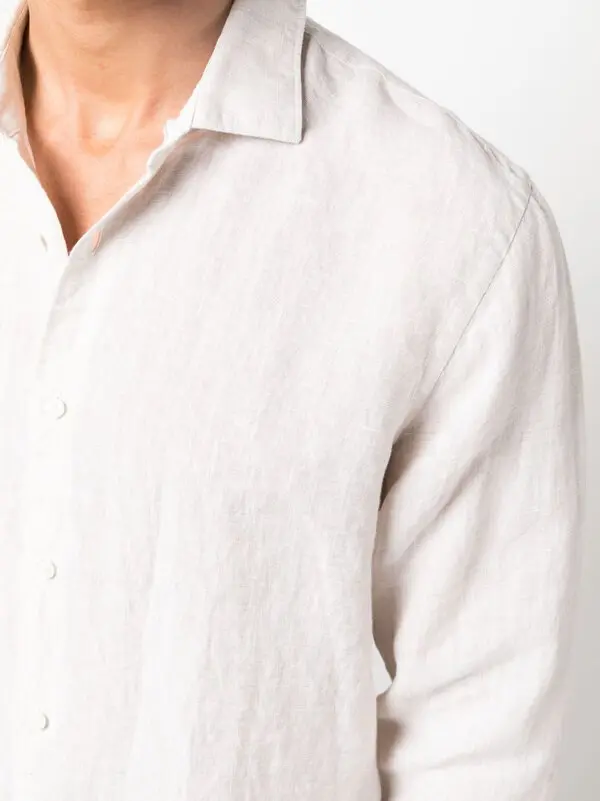 Orlebar Brown Giles Linen Shirt - Neutrals