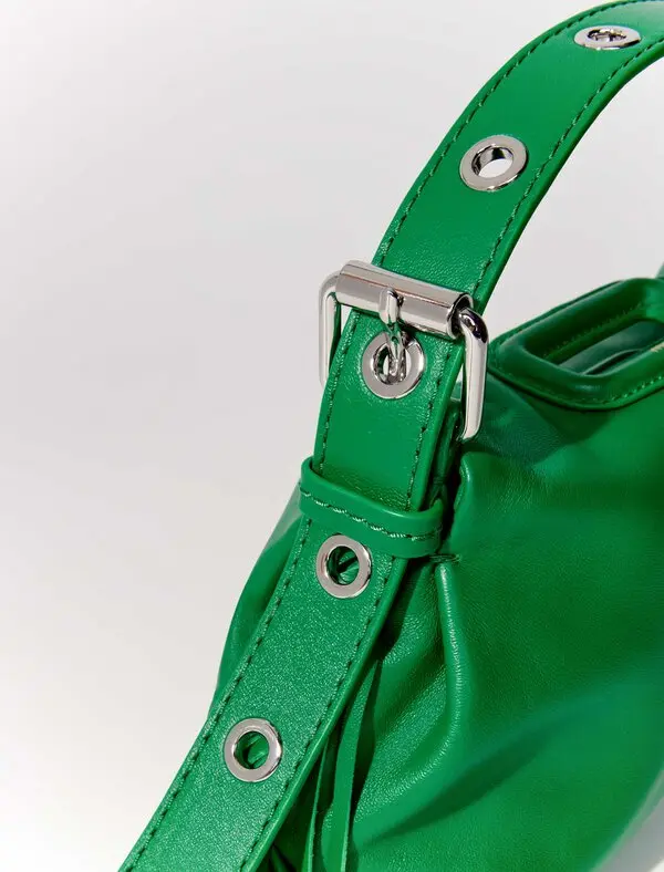 Maje Smooth Leather Mini Miss M Bag