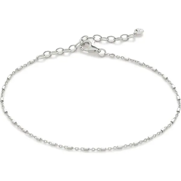 Monica Vinader Station Chain Bracelet - Sterling Silver