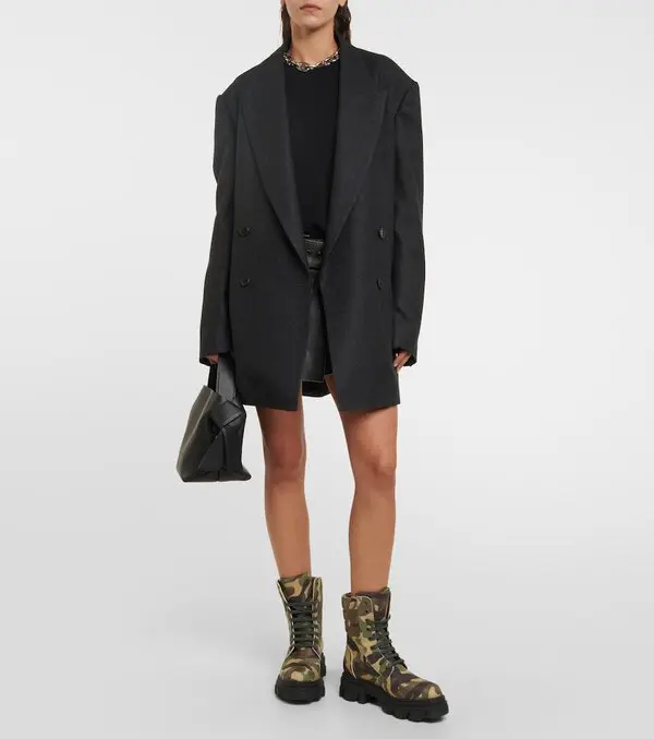 GIA BORGHINI Gia 35 Combat Boots