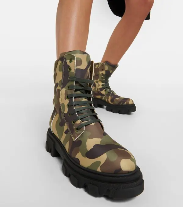 GIA BORGHINI Gia 35 Combat Boots