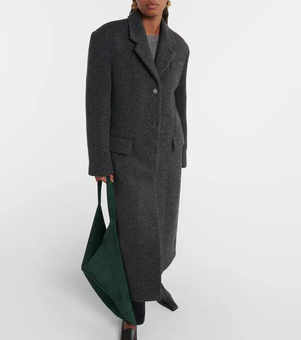 Khaite Bontin Wool-blend Coat - Grey