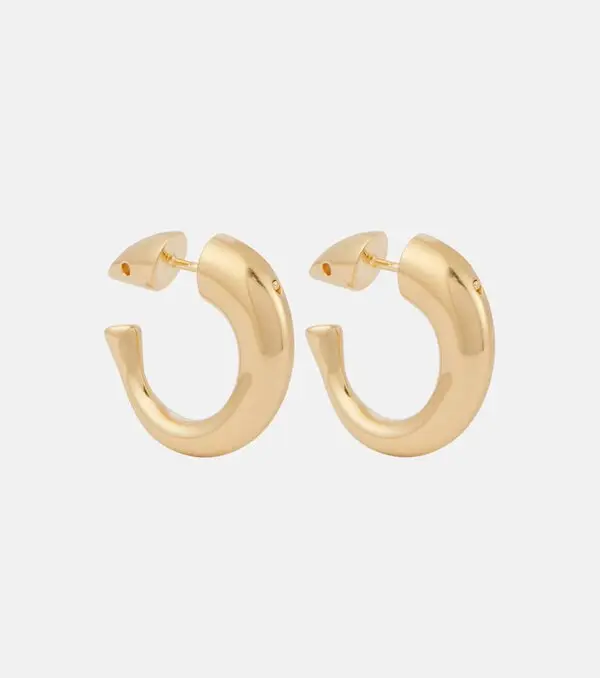 Bottega Veneta Sardine Small 18kt -plated Sterling Silver Earrings