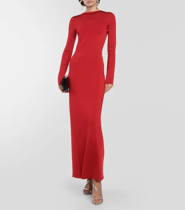 Galvan Long-sleeved Gown