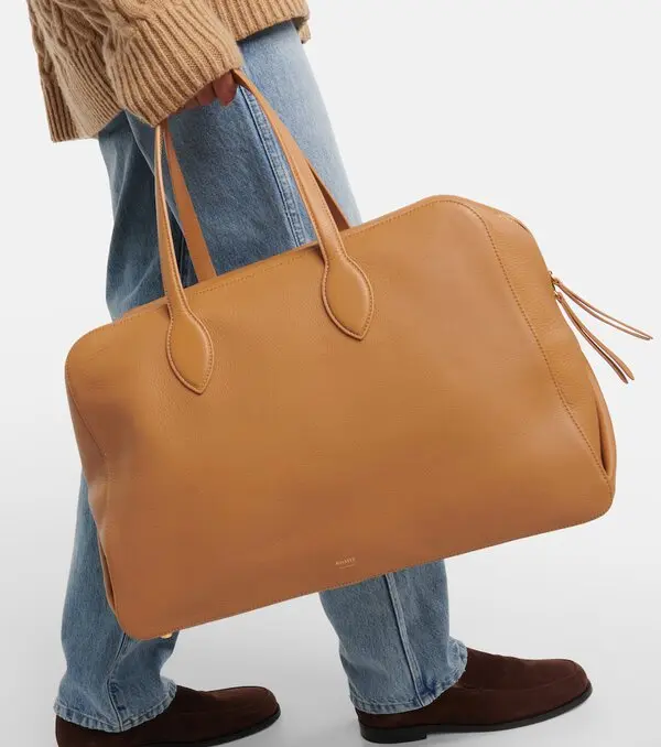 Khaite Maeve Leather Tote Bag