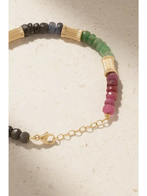 Jia Jia Jumbo Gold Sapphire Bracelet