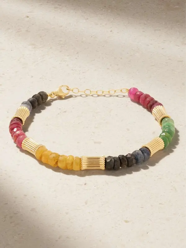 Jia Jia Jumbo Gold Sapphire Bracelet