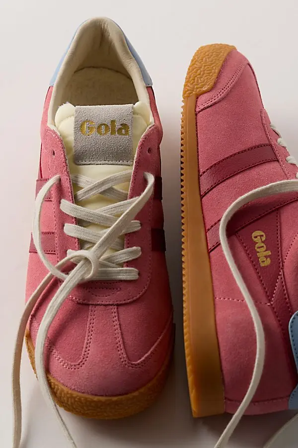 Gola Elan Suede Sneakers - Bubblegum/lollipop/air