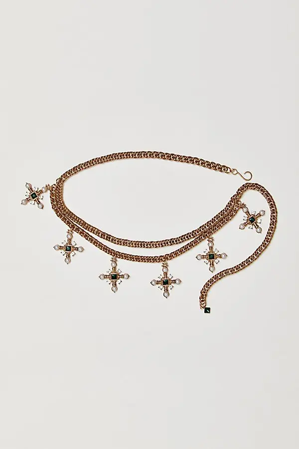 Free People Renaissance Chain Belt - Ivy League