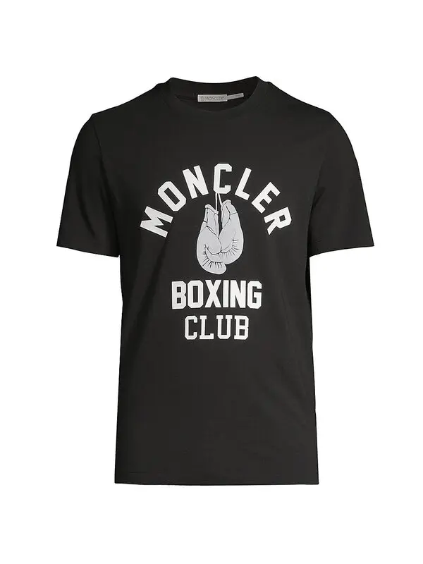MONCLER ボクシングクラブ Tシャツ ✨23SS✨ モンクレール ボクシングクラブ Tシャツ ビッグロゴ