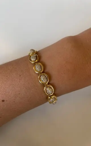 WINDSOR JEWELERS 18k Yellow Diamond Bracelet, Van Cleef & Arpels