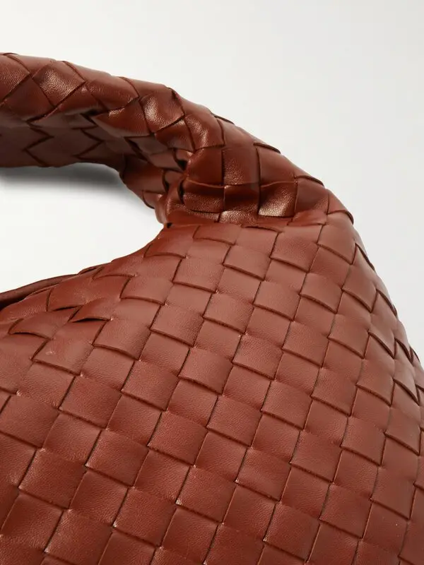 Bottega Veneta Hop Intrecciato Leather Tote