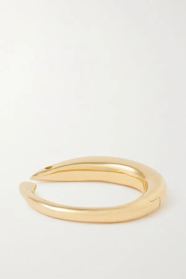 Bottega Veneta Vermeil Hinged Cuff