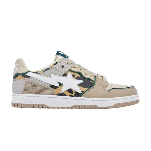 A BATHING APE Sk8 Sta #4 - Cream