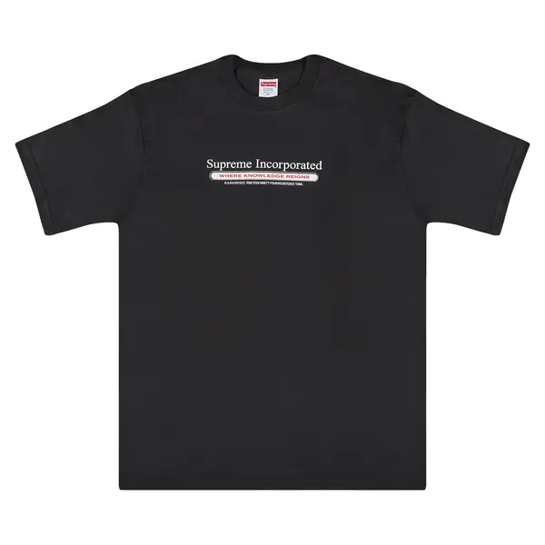 Supreme Inc. T-shirt - Black