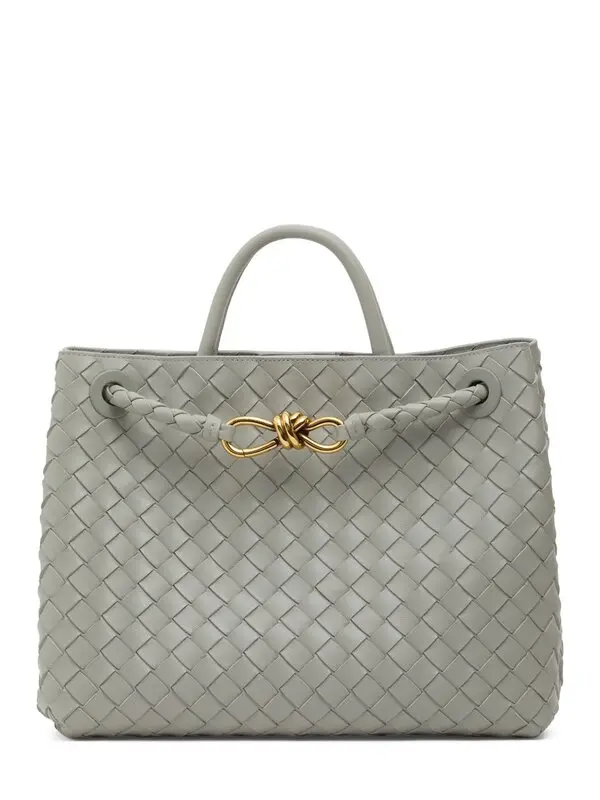 Bottega Veneta Medium Andiamo Leather Top Handle Bag