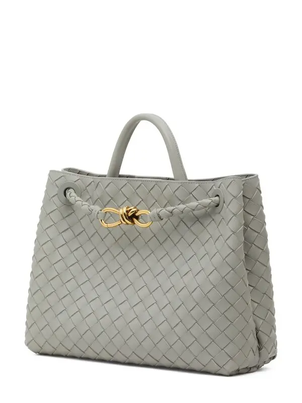 Bottega Veneta Medium Andiamo Leather Top Handle Bag