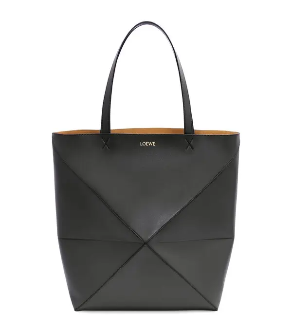 Loewe Fold Puzzle Tote Bag - Black