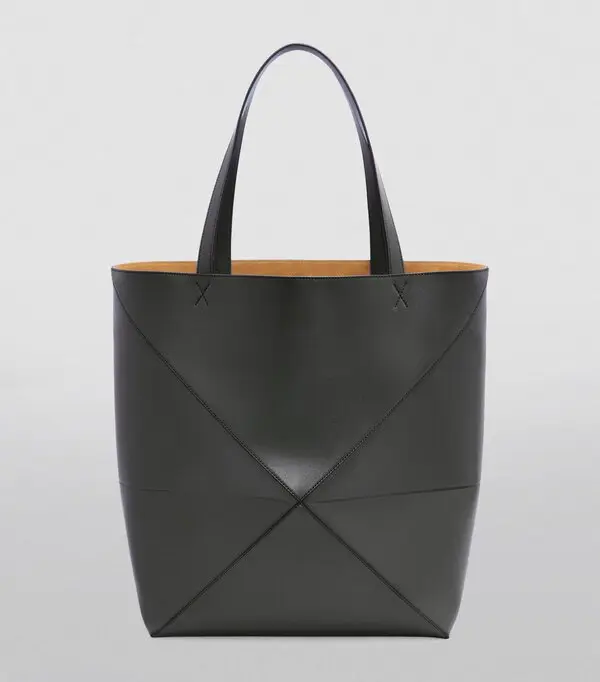 Loewe Fold Puzzle Tote Bag - Black