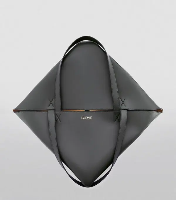 Loewe Fold Puzzle Tote Bag - Black