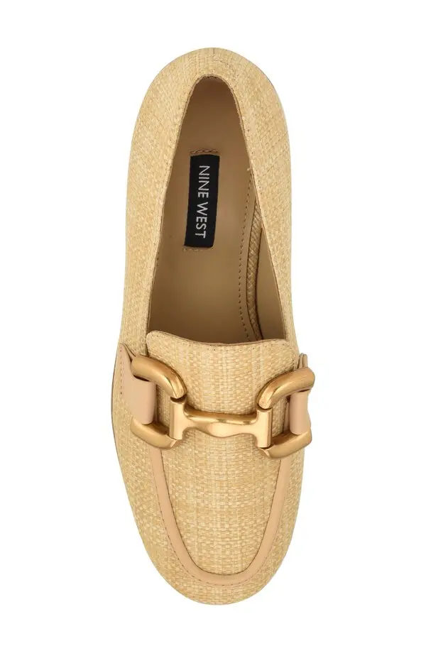 Nine West Lilma Loafer - Light Natural