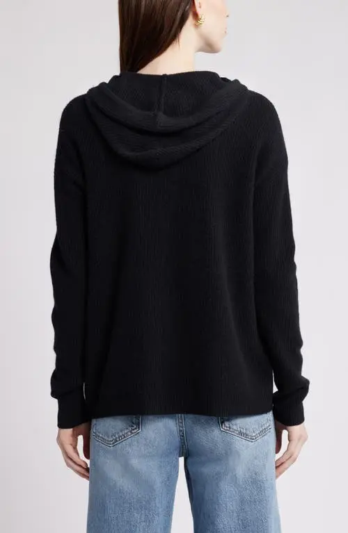 Nordstrom Wool And Cashmere Knit Hoodie