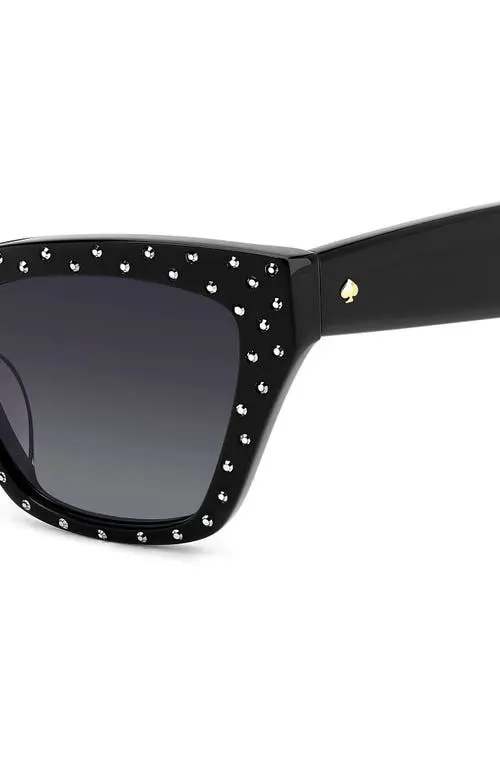 Kate Spade New York Fay 54mm Cat Eye Sunglasses