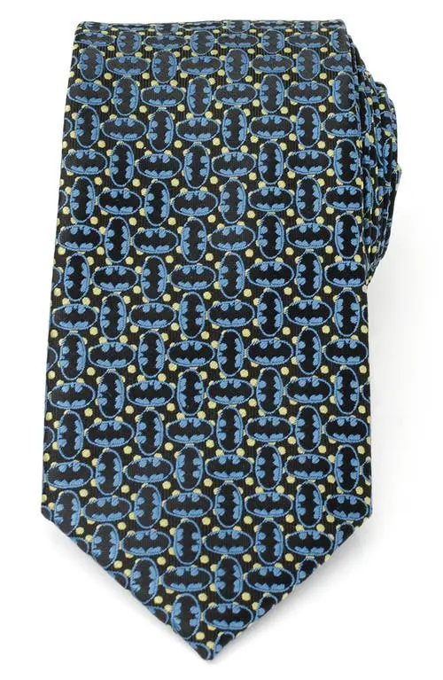 CUFFLINKS, INC. Printed Neck Tie - Blue Black